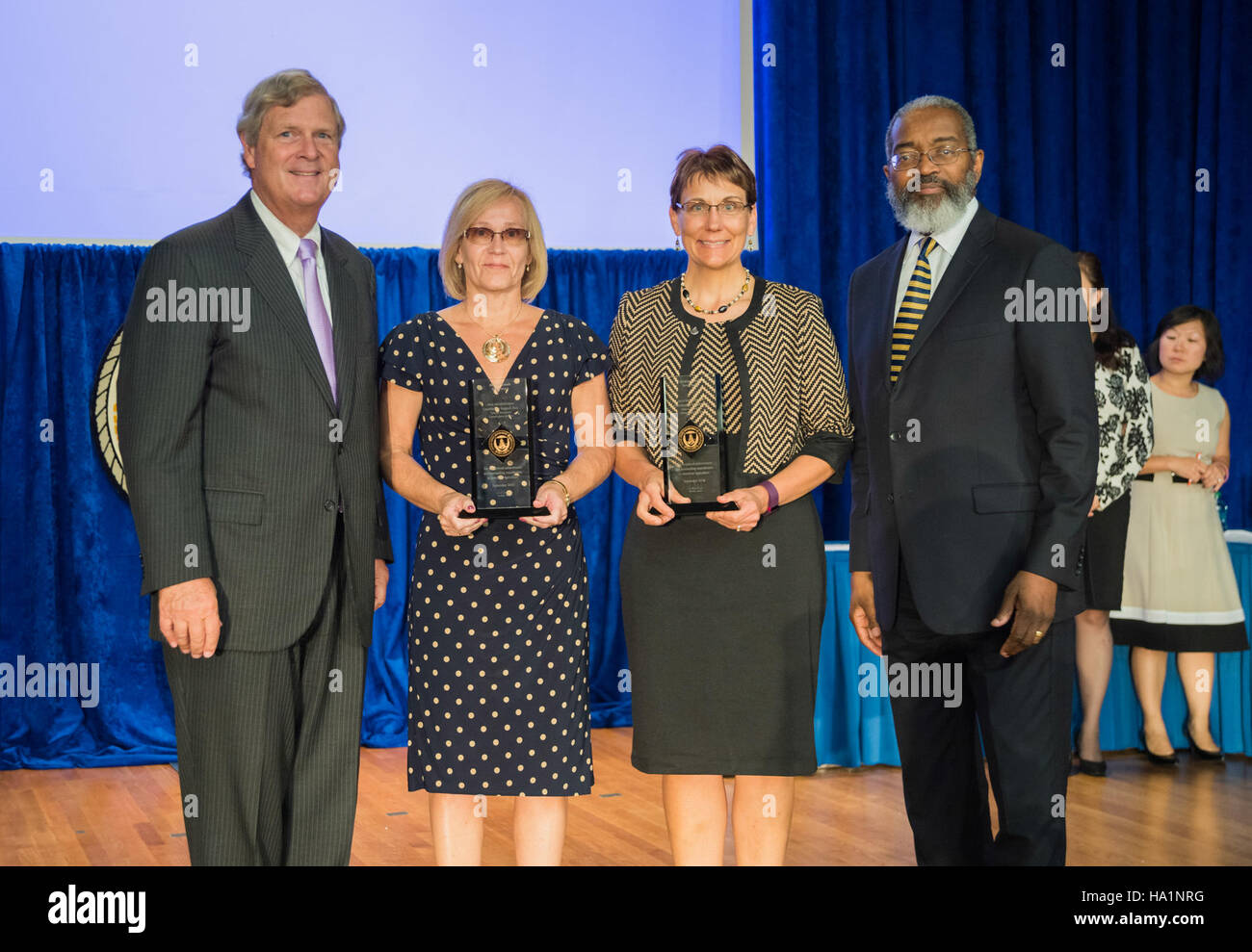 The image captures the 2016 Abraham Lincoln Honor Awards ceremony ...