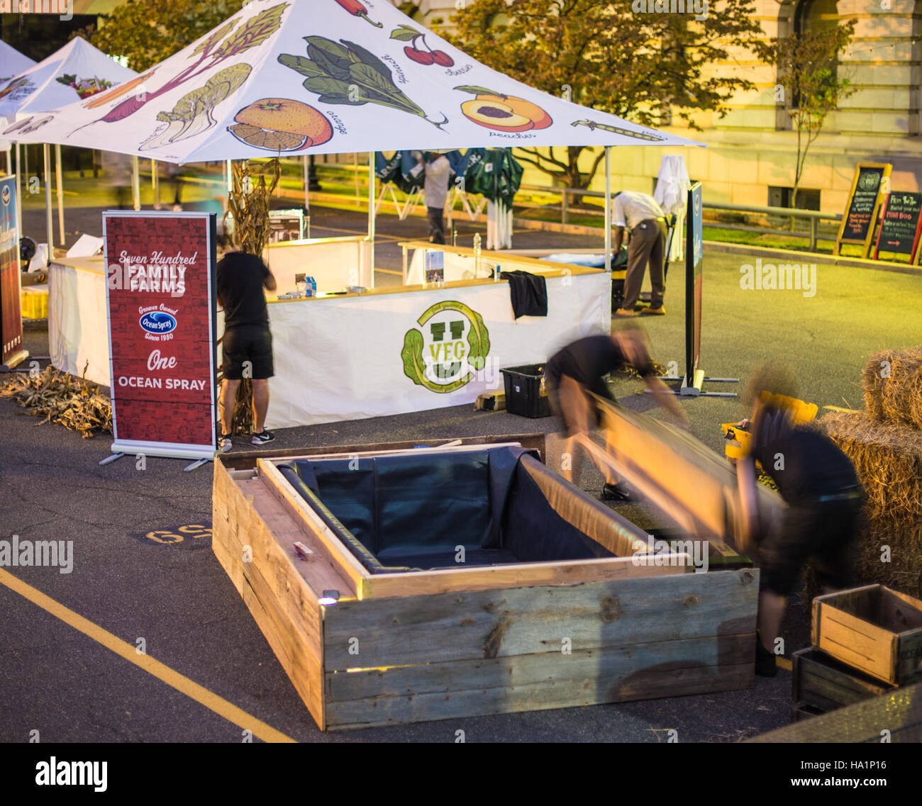 The USDA supported the Ocean Spray plant in Washington, D.C ...