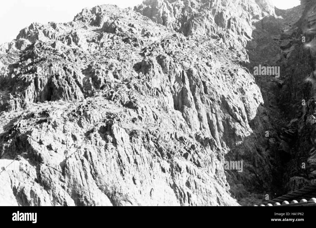 A 1968 photograph depicting the historic Phantom Ranch scene at the ...