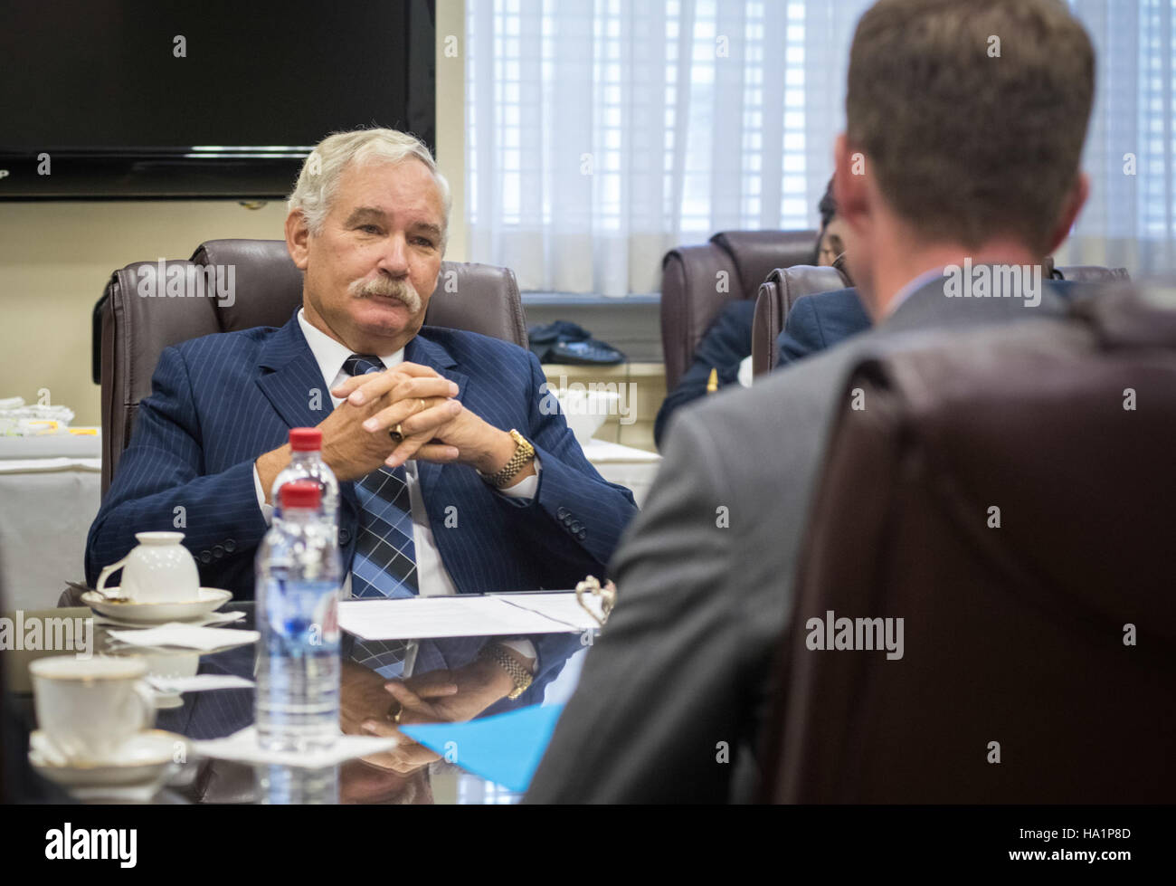 Acting Danish Minister for Environment and Food Esben Lunde Larsen met ...