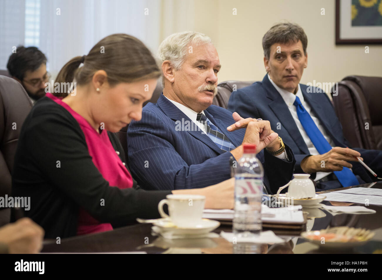 This image shows the Acting Danish Minister of Environment and Food ...