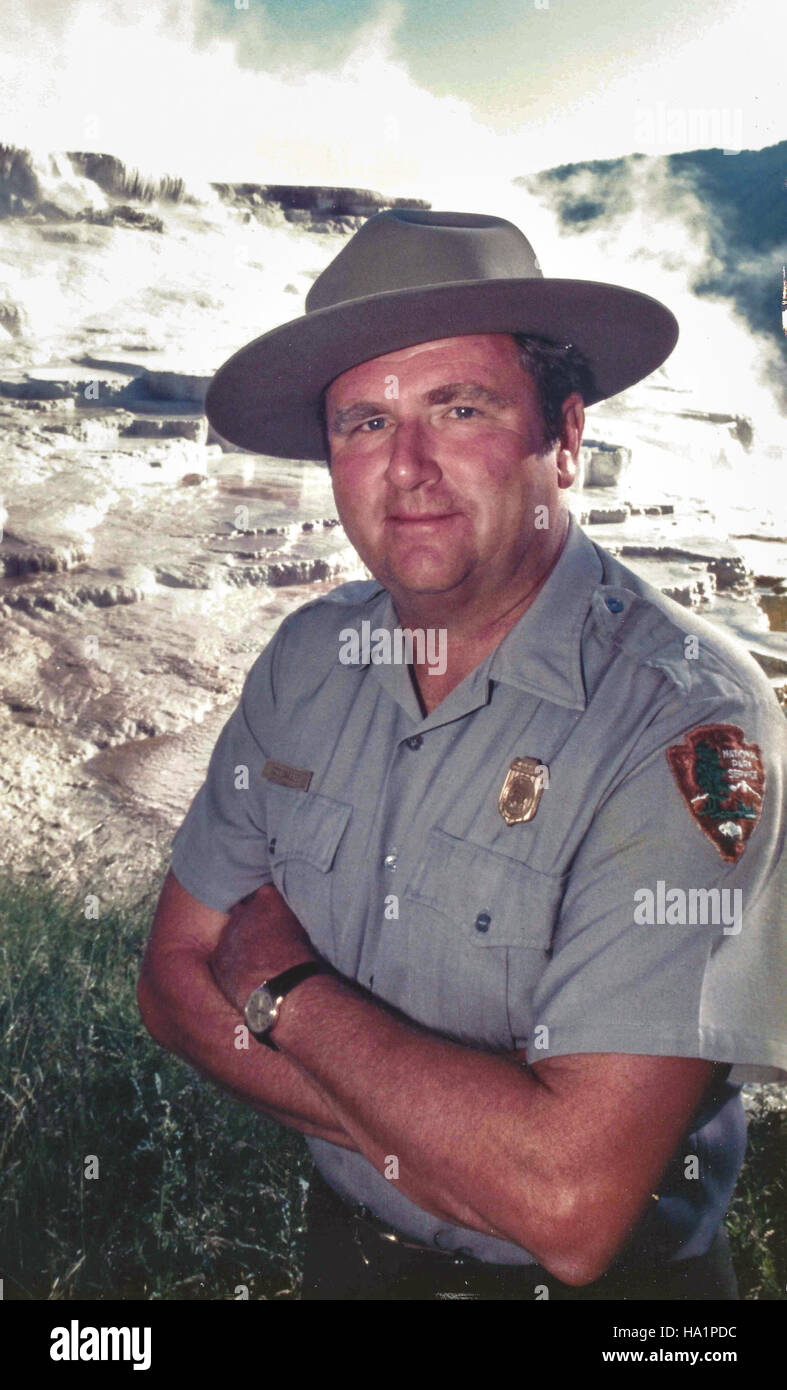 Superintendent Bob Barbee is pictured at Mammoth Hot Springs in ...