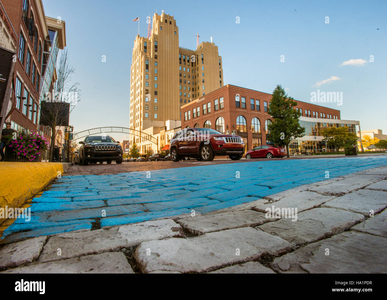 A USDA assembly line at a food distribution center, showing canned ...