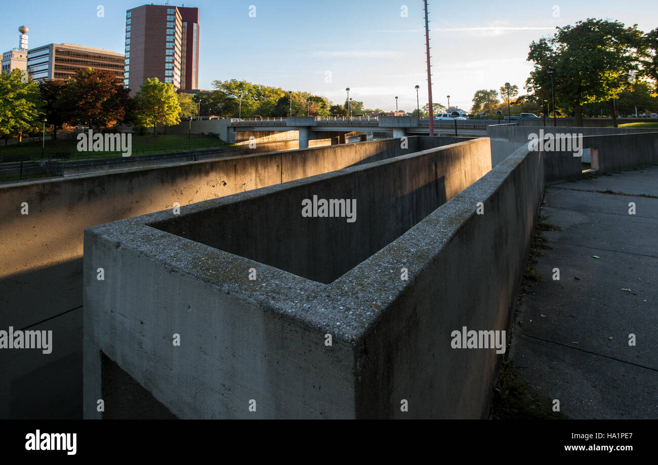 This image shows a food distribution operation, likely involving the ...