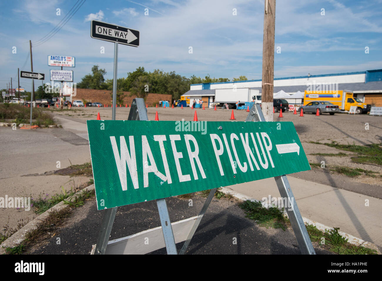 The USDA supported bottled water distribution and water filtration ...