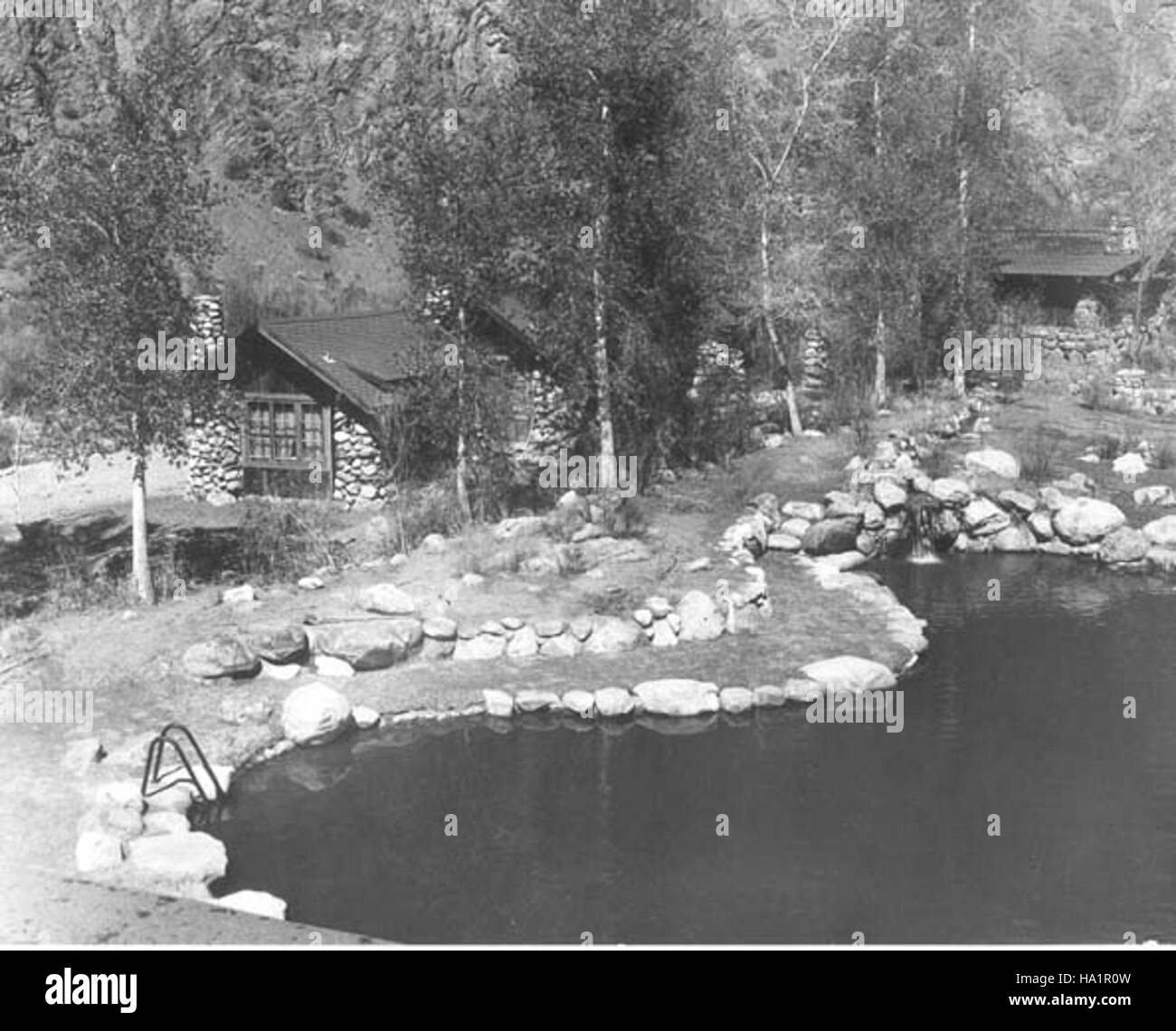 The Phantom Ranch swimming pool in Grand Canyon National Park ...