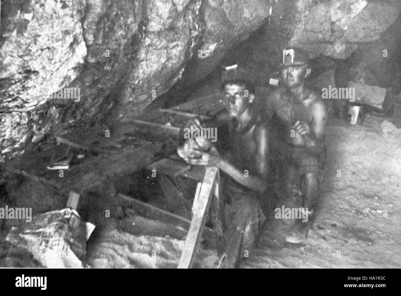 This photo shows the Civilian Conservation Corps (CCC) workers at ...