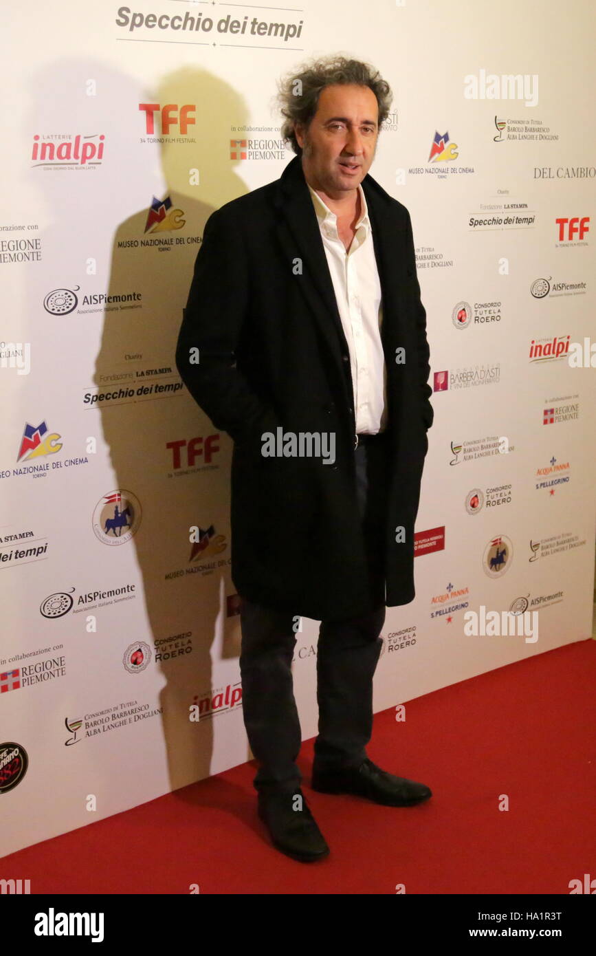 Turin, Italy. 25th Nov, 2016. The Italian film director and ...