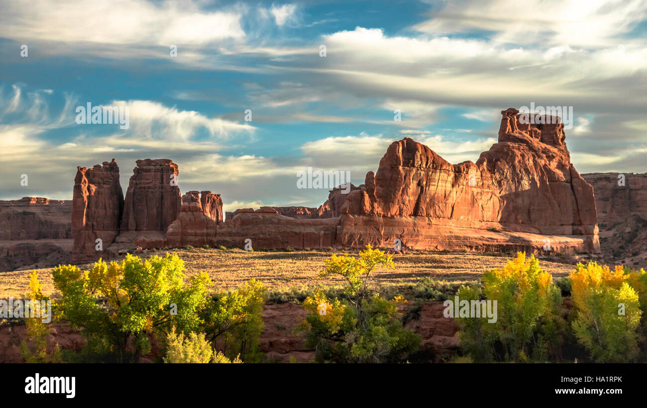 archesnps 10802520026 Flashes of Fall Light up Courthouse Wash Stock ...