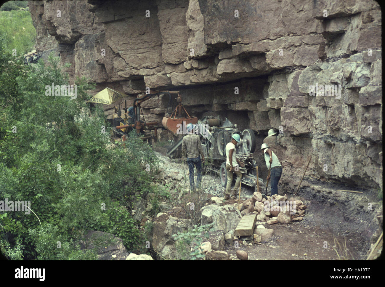 The Trans-canyon Pipeline, a historic water distribution system in the ...
