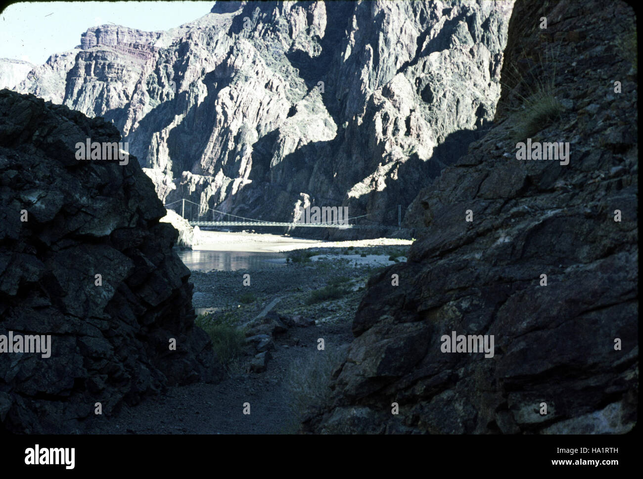 The historic Trans-Canyon Pipeline project, integral to the Grand ...