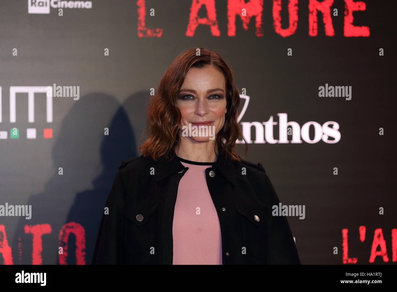 Roma, Italy. 25th Nov, 2016. Italian actress Stefania Rocca during ...