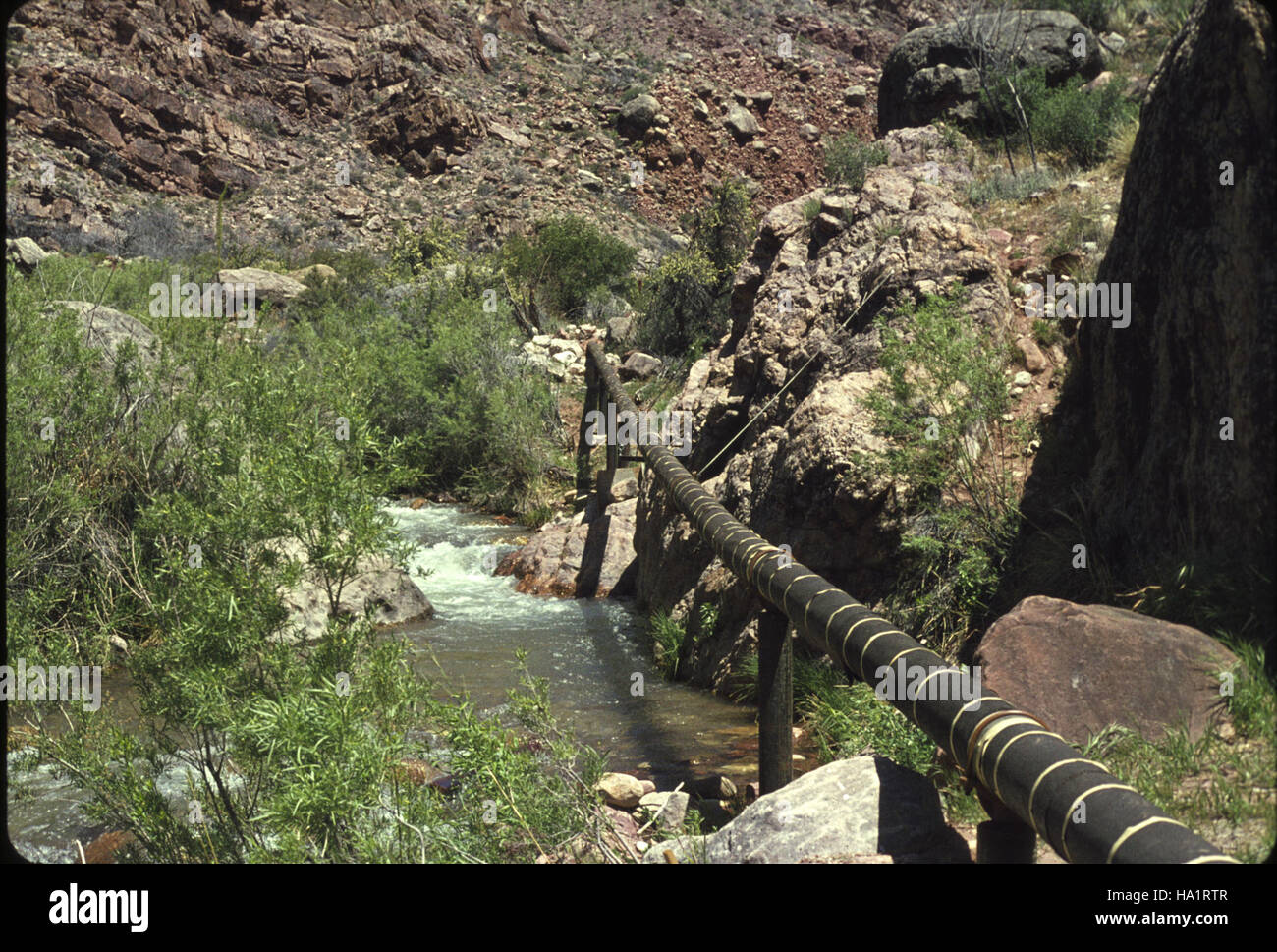 The Trans-canyon Pipeline, a historic infrastructure within Grand ...