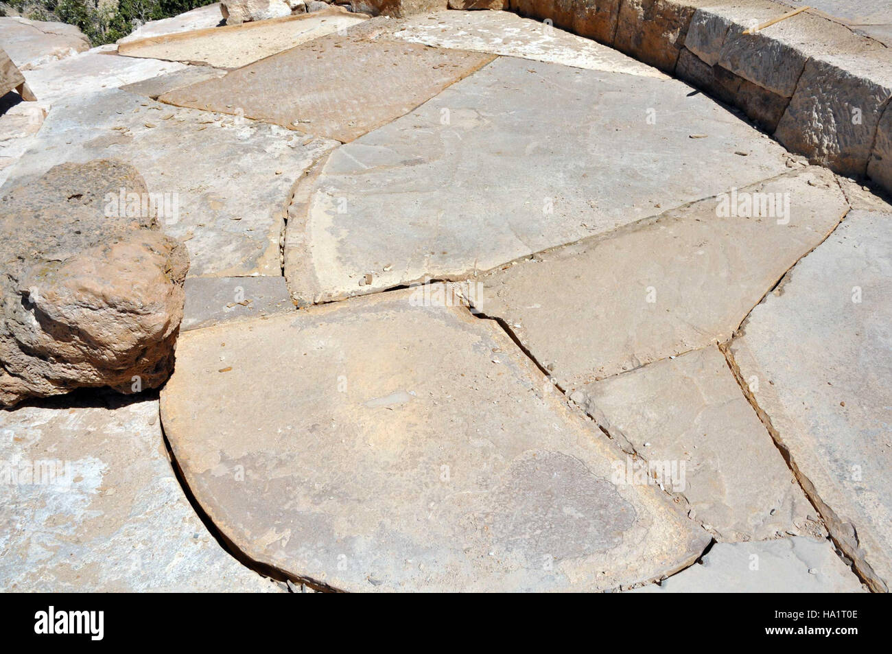 The Mather Point Amphitheater at Grand Canyon National Park was ...