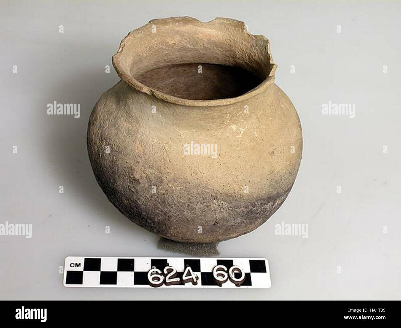 Tusayan Grayware pottery, a cultural artifact from the Grand Canyon ...