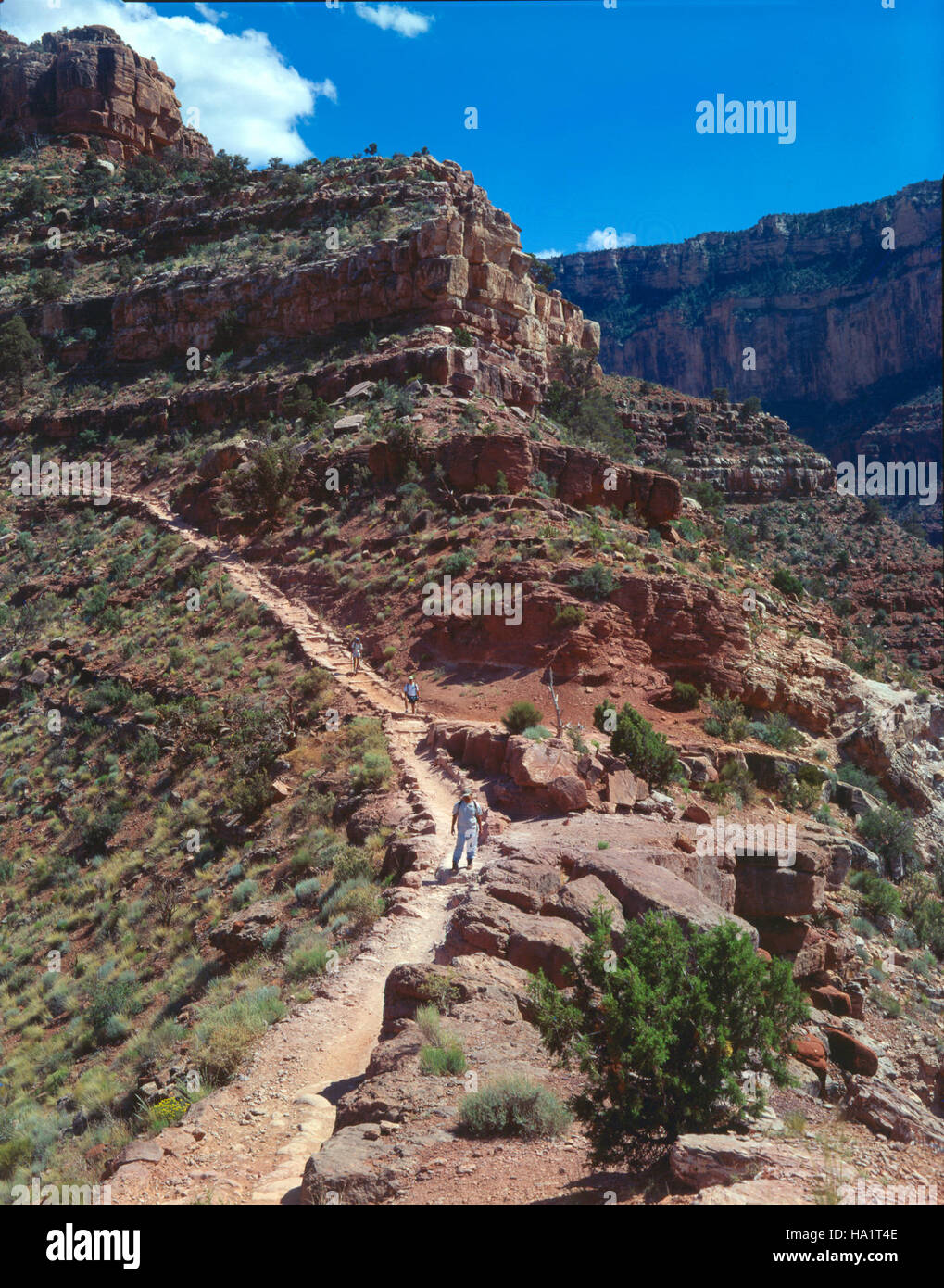 The South Kaibab Trail in Grand Canyon National Park is known for its ...