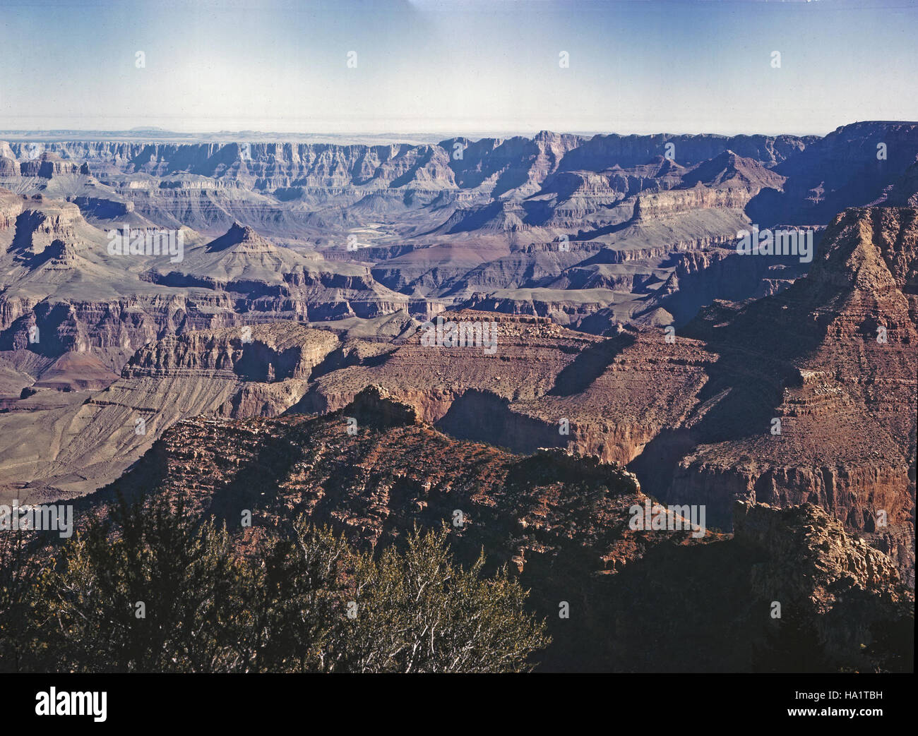 The Grand Canyon’s breathtaking scenic view from Grandview Point offers ...