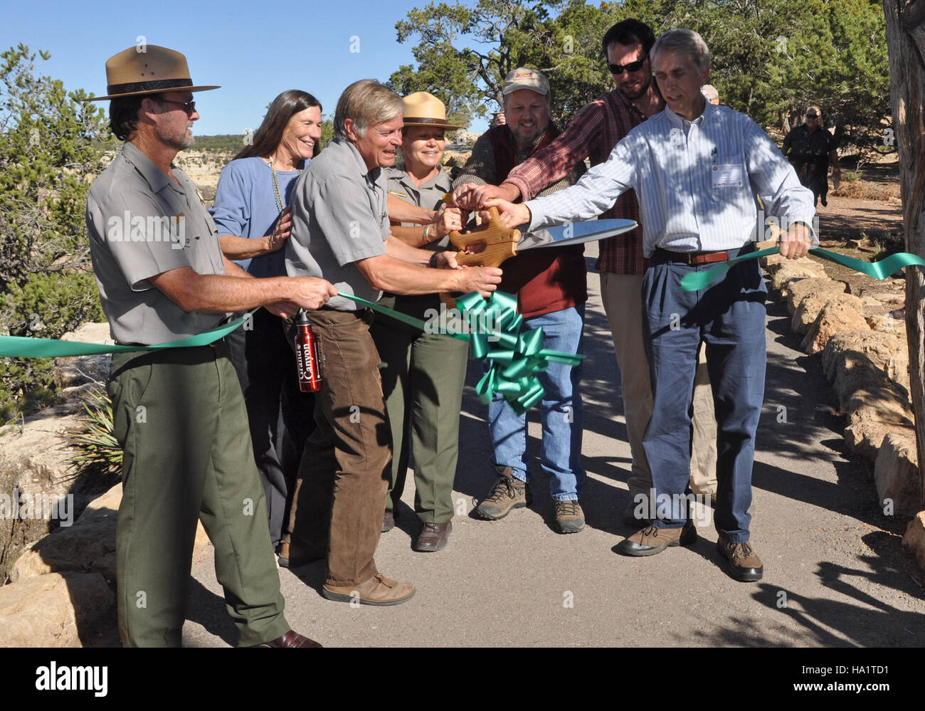 The Grand Canyon National Park's Trail of Time exhibit was dedicated to ...