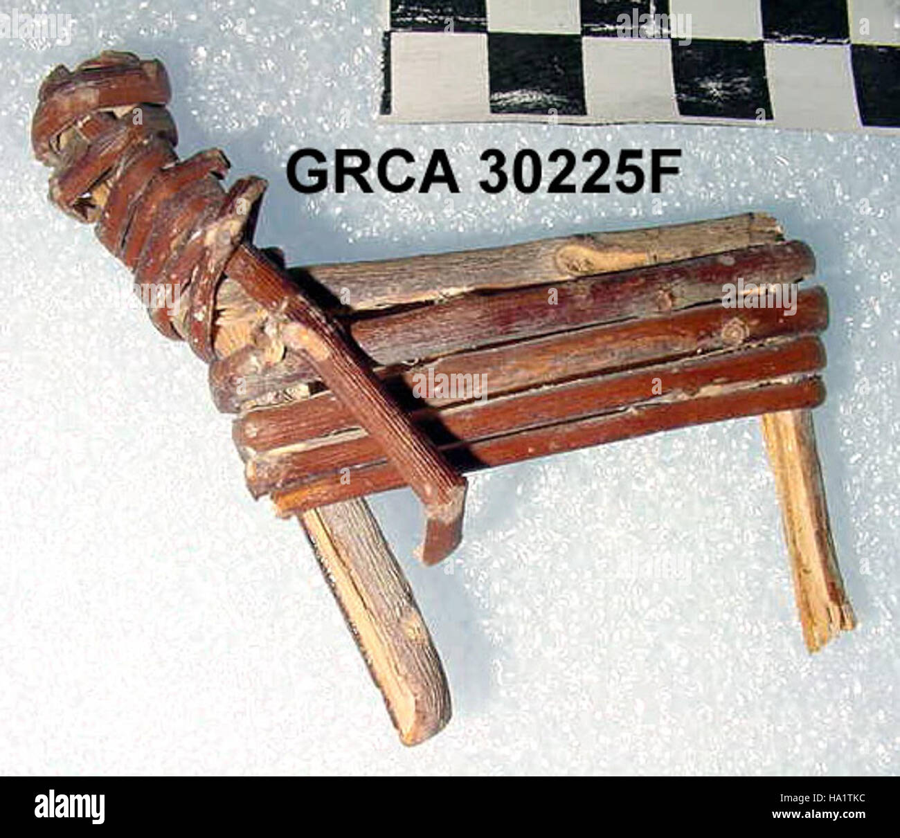 Photo of a Split-Twig Figurine from the Grand Canyon, showcasing the ...
