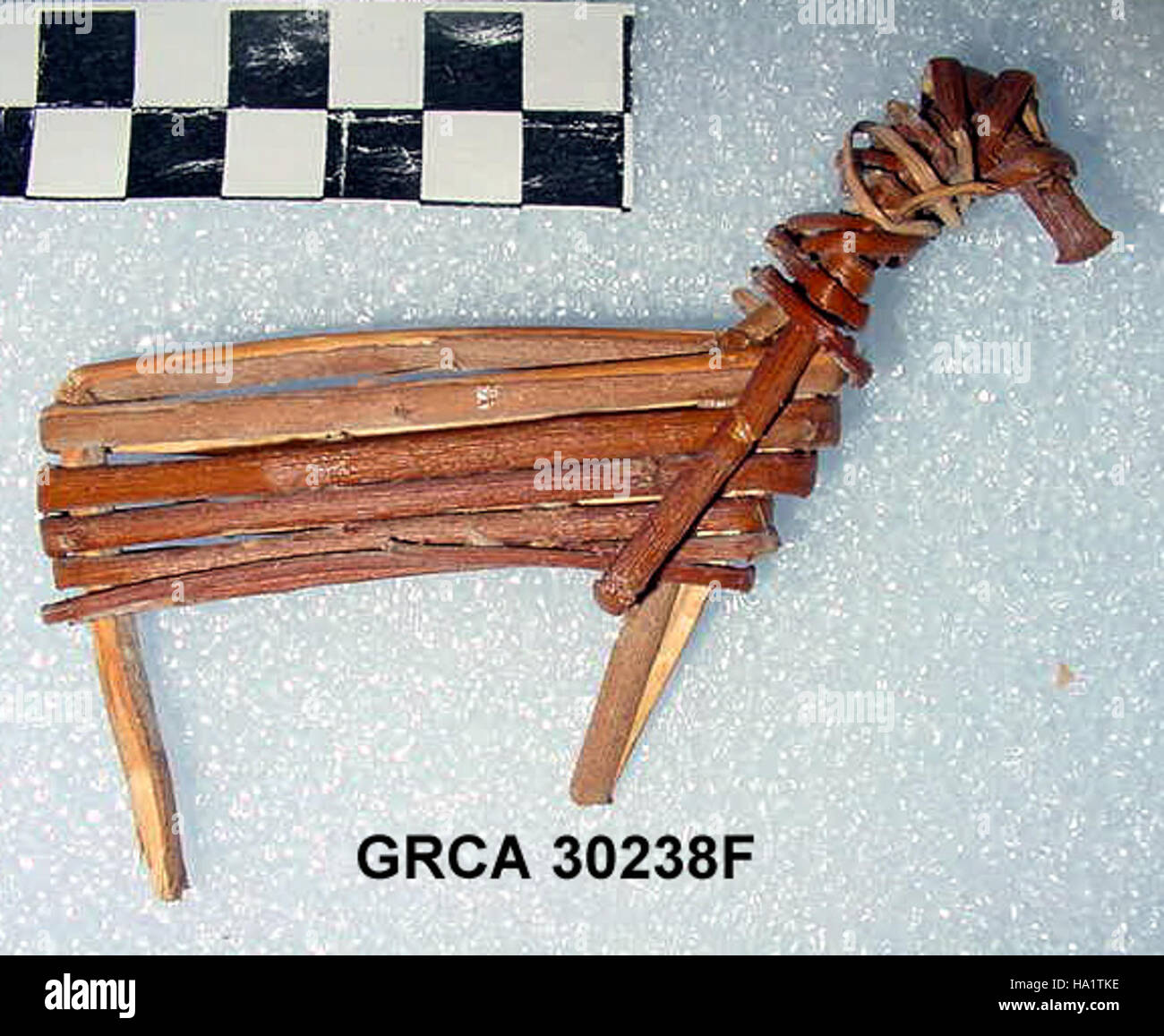 The Split-Twig Figurine, discovered in the Grand Canyon, is a ...