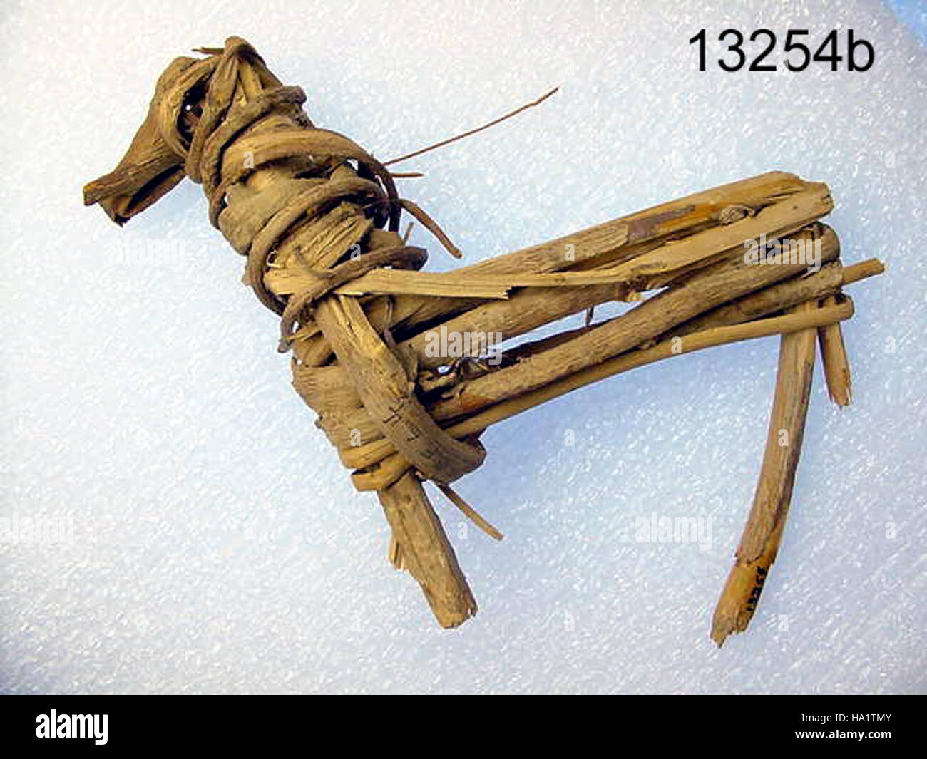 A Split-Twig Figurine, an ancient artifact discovered at the Grand ...