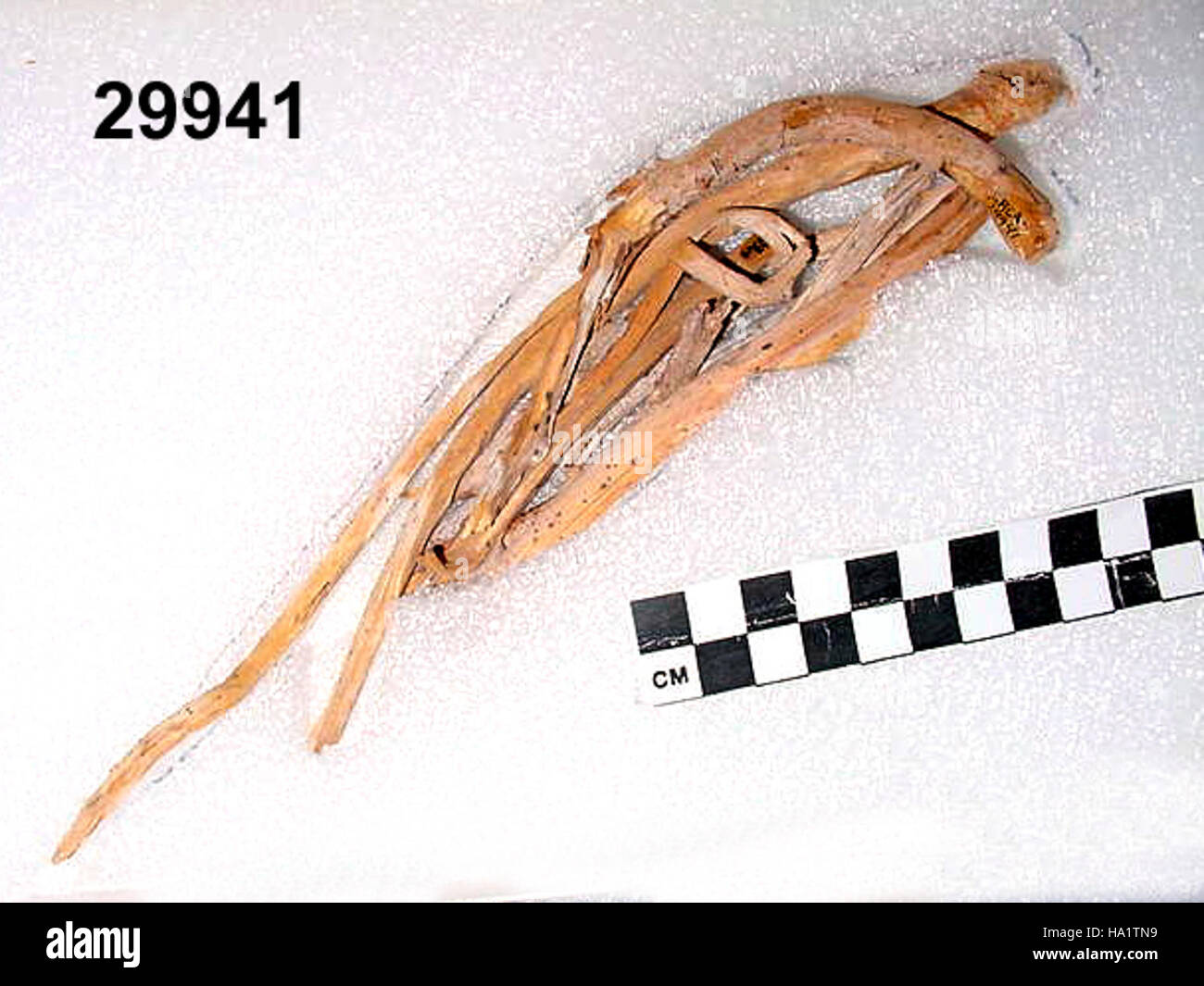 A Split-Twig Figurine, an artifact discovered in Grand Canyon National ...