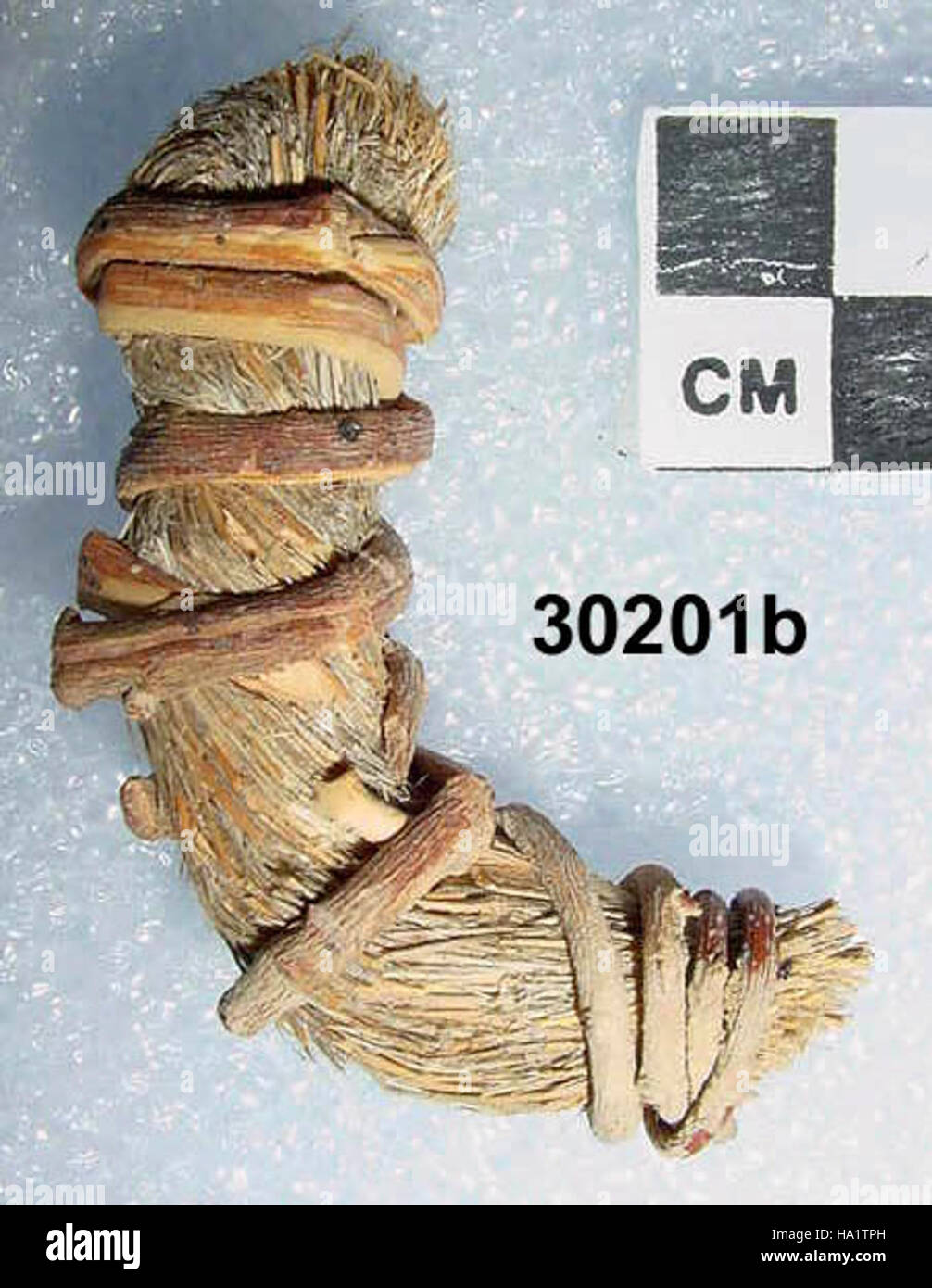 A Split-Twig Figurine, dating back to prehistoric times, discovered at ...