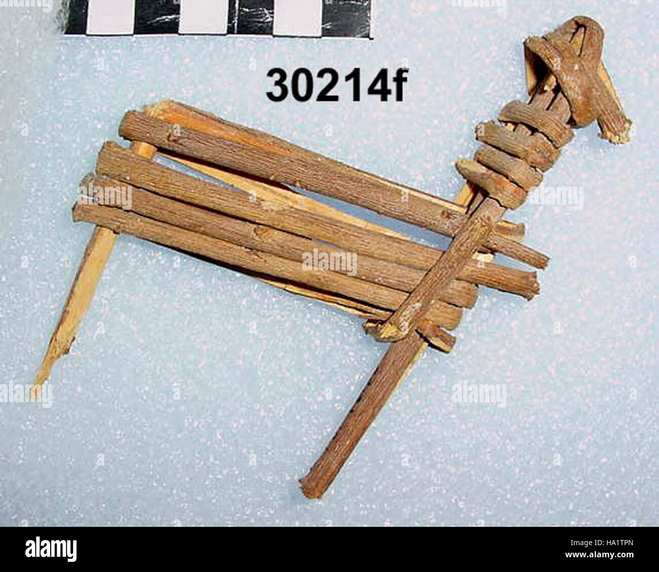 A Split-Twig Figurine, an ancient artifact discovered in the Grand ...