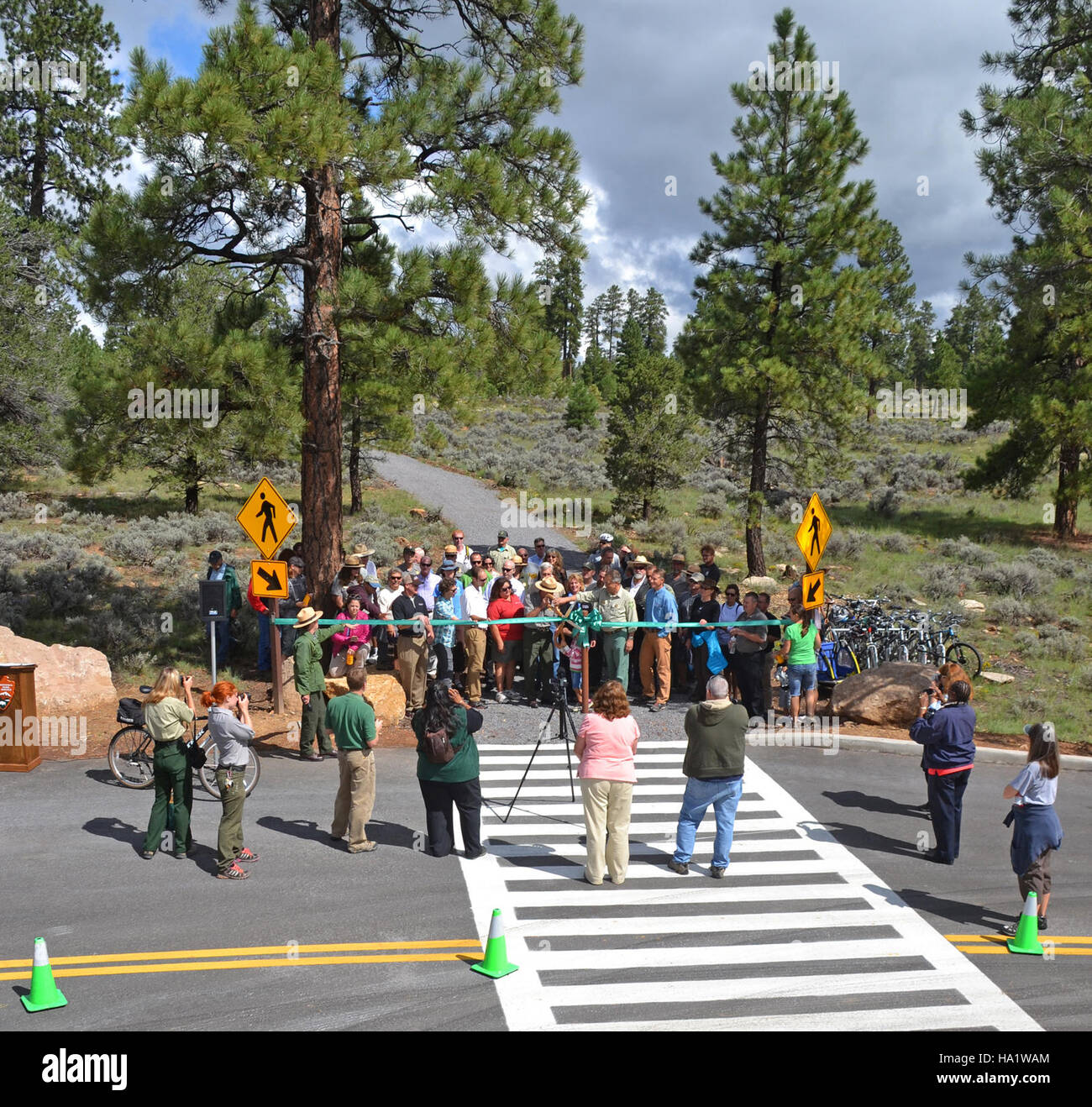 The Grand Canyon National Park hosted a Greenway Dedication event to ...