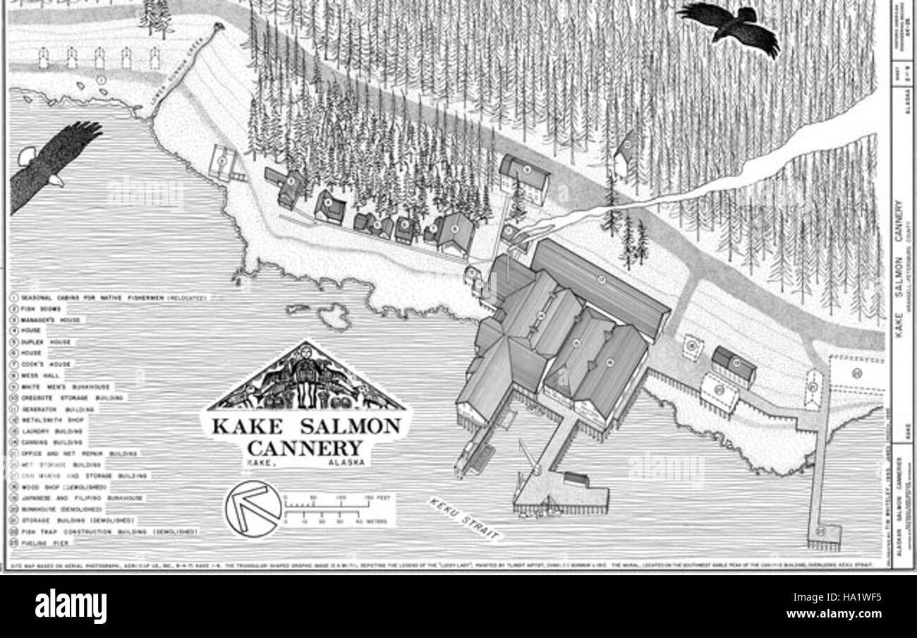 The Kake Cannery, located in Alaska, was once a vital part of the local ...
