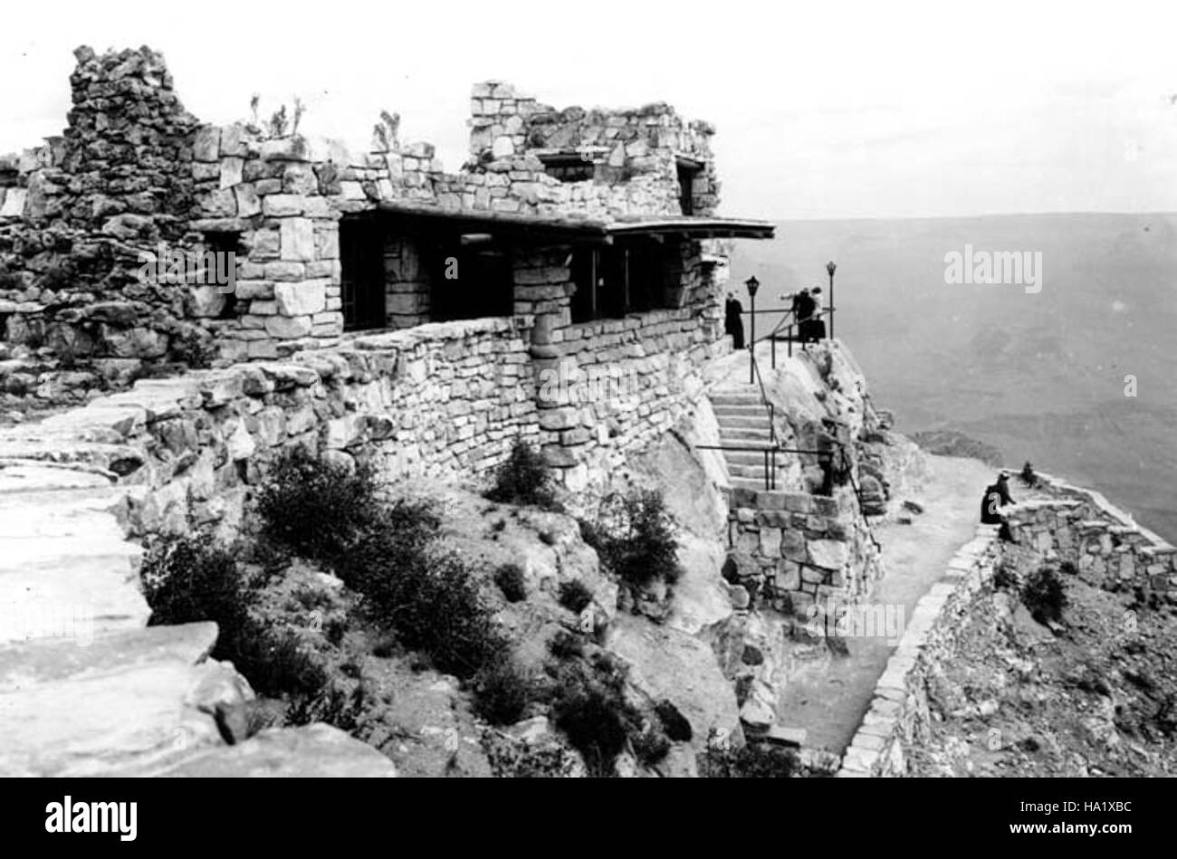 The Historic Lookout Studio, designed by architect Mary Colter in 1915 ...