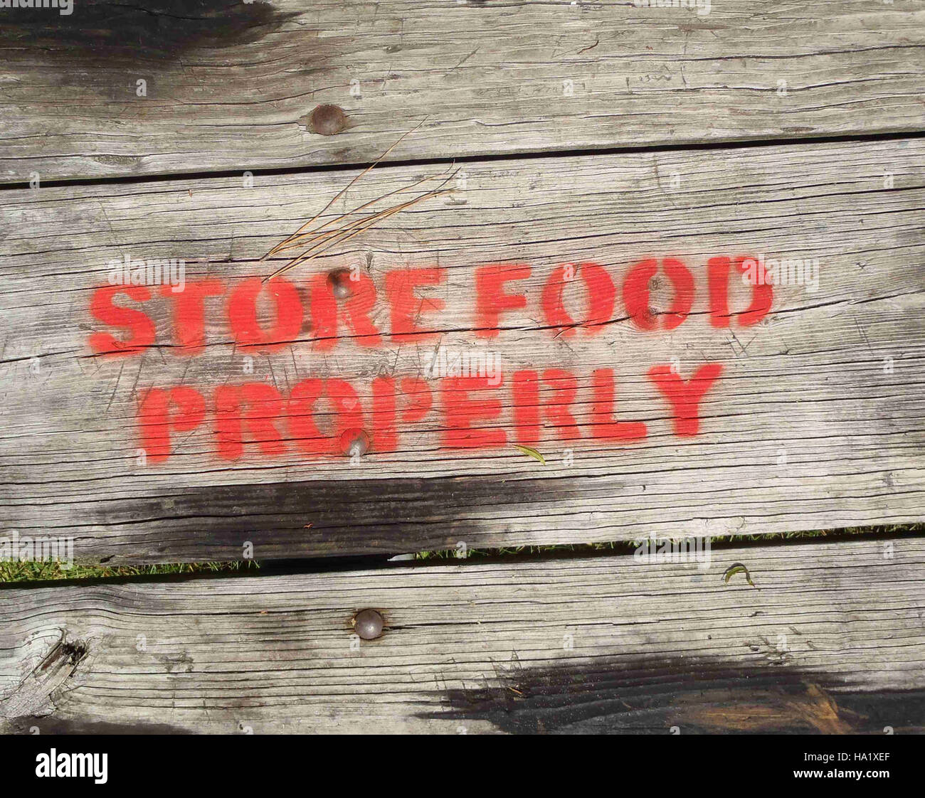 assateaguenps 8250509970 Store Food Properly Stock Photo - Alamy