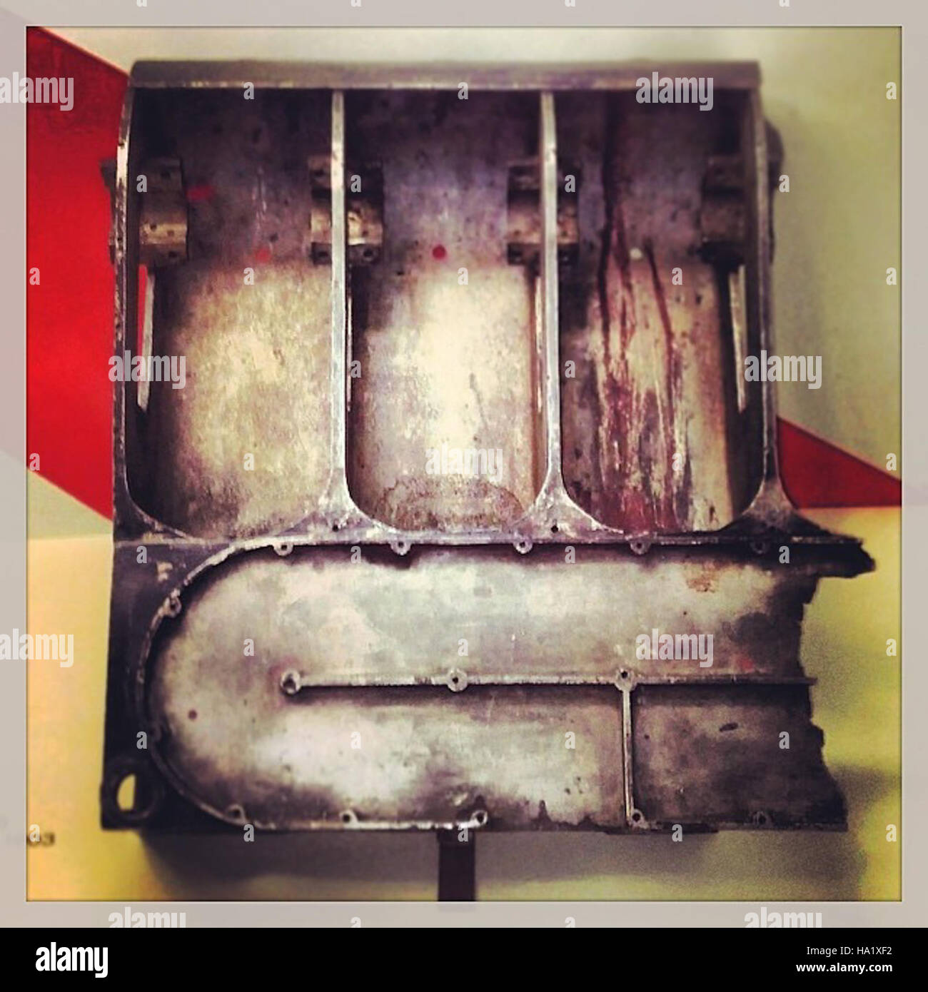 The 1903 engine, a pivotal part of the Wright brothers' first ...