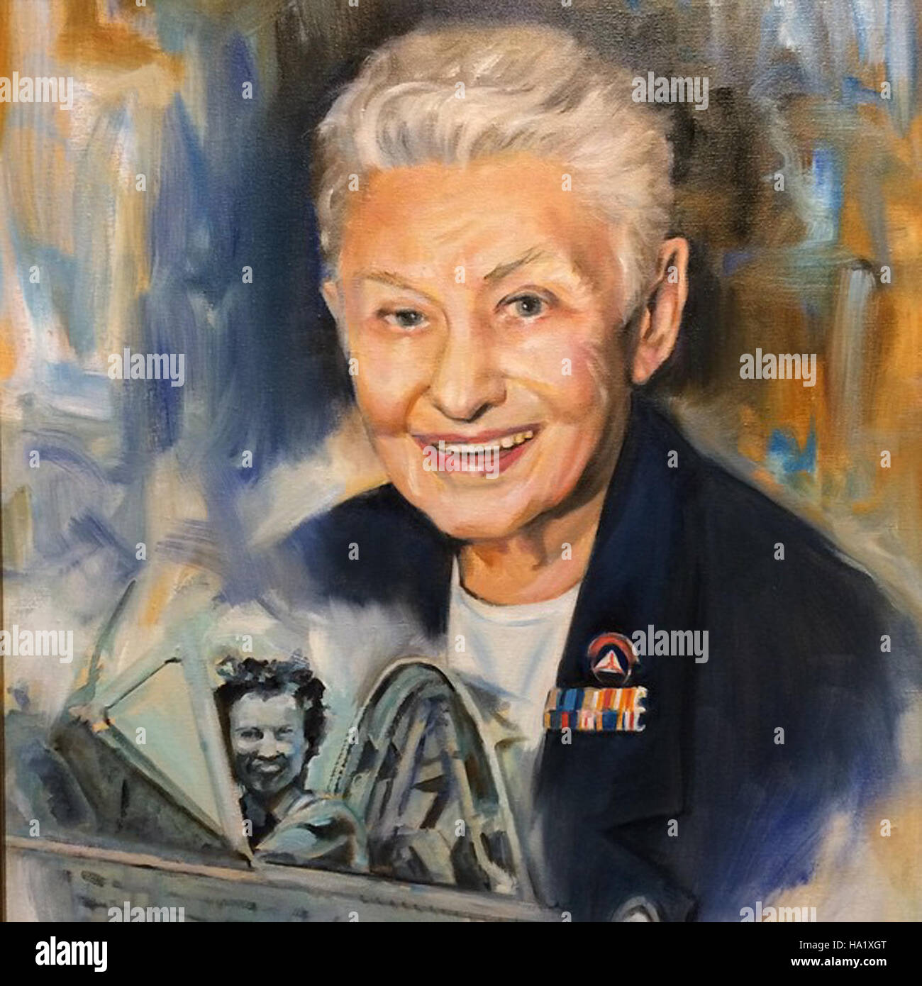 Mary S. Feik, an aviation pioneer, is honored at the Wright Brothers ...