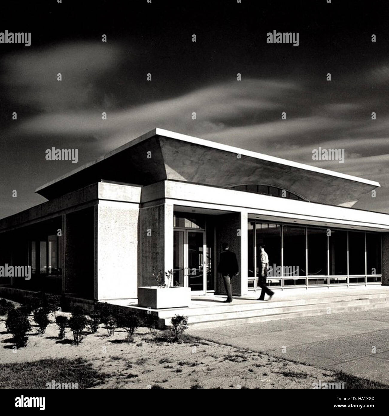 The Wright Brothers National Memorial Visitor Center, opened in 1960 ...