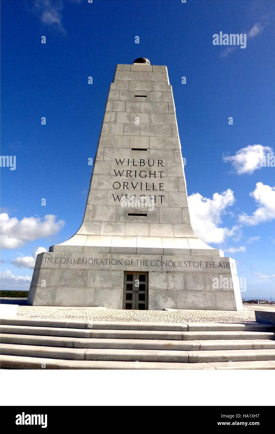 The Wright Brothers National Memorial features historical exhibits ...