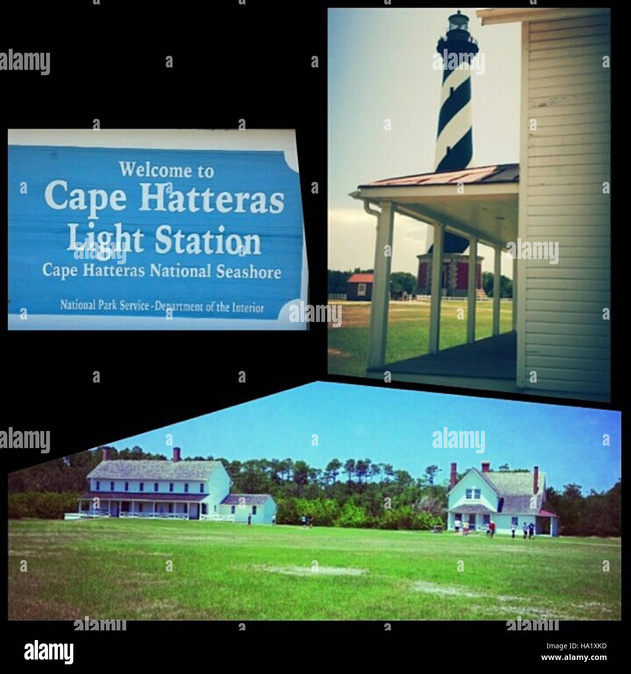 Cape Hatteras Light Station, located in Cape Hatteras National Seashore ...