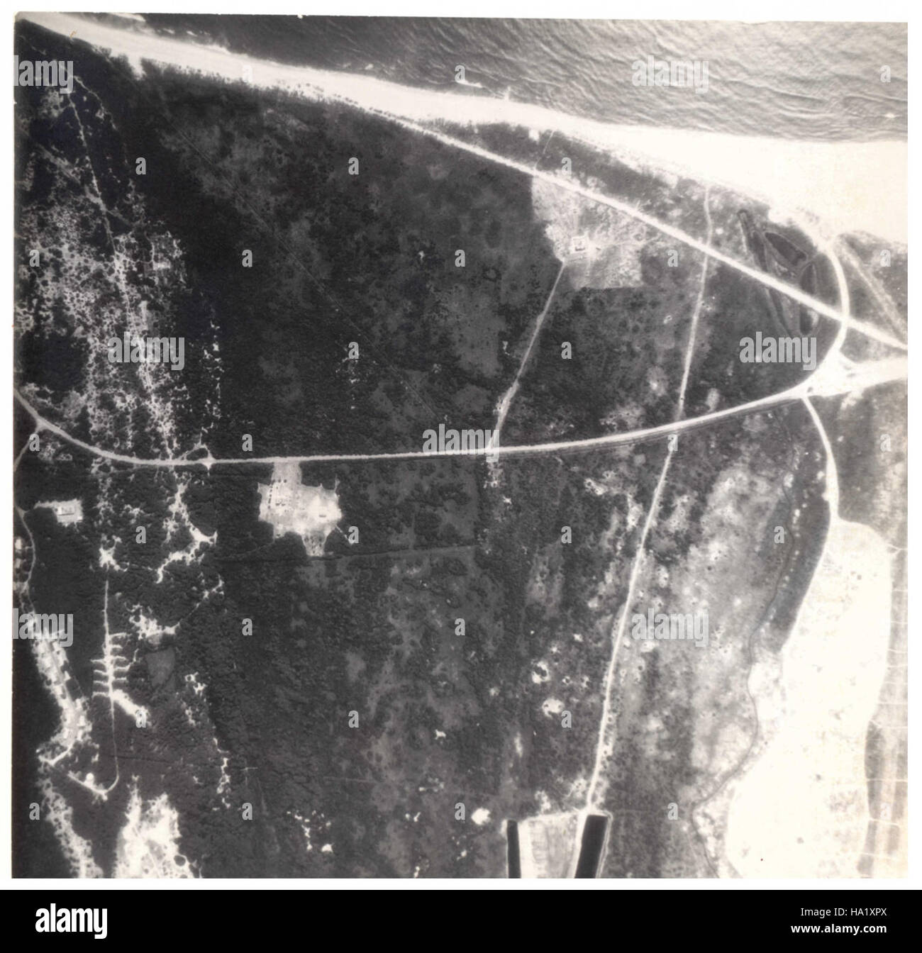 A historical photo of Cape Point, captured in 1979, shows the iconic ...