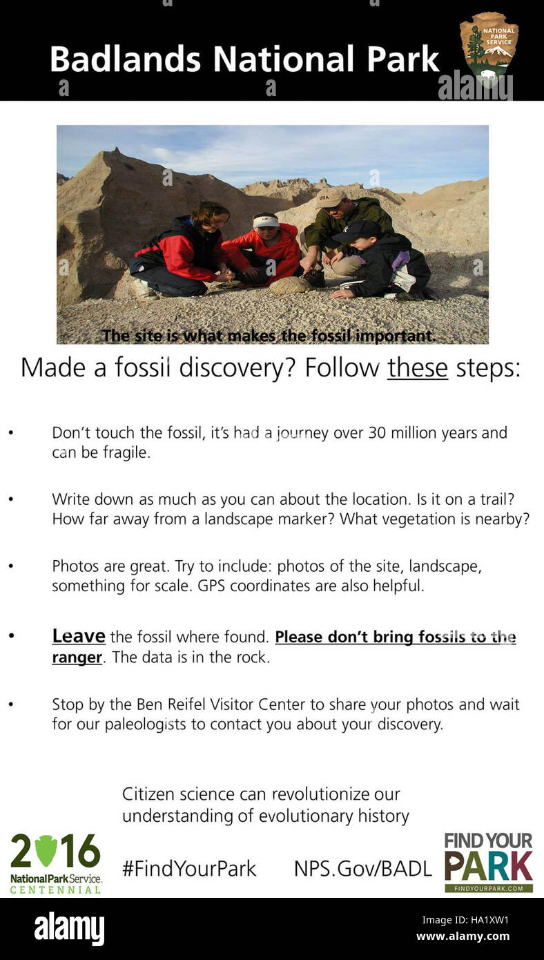 Badlands National Park is known for its striking geological formations ...