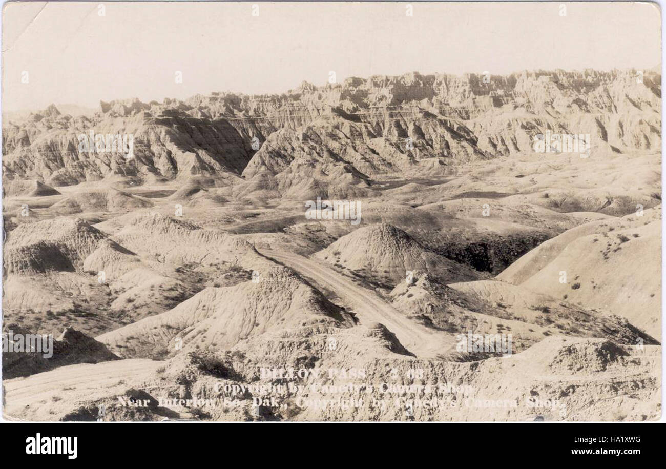 The Badlands National Park features rugged landscapes, unique ...