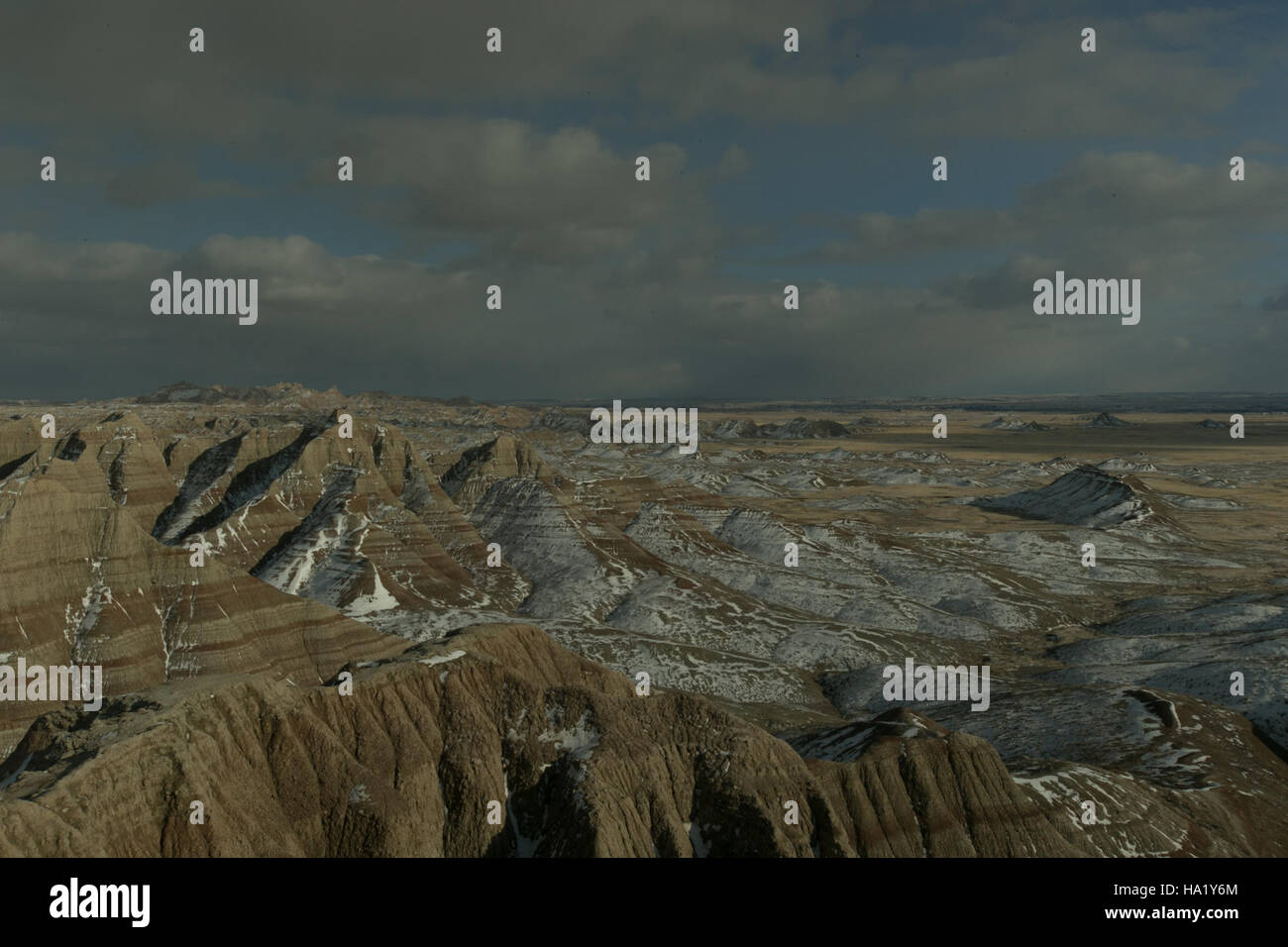 badlandsnationalpark 9346427496 A Frosting of Snow on the Badlands ...