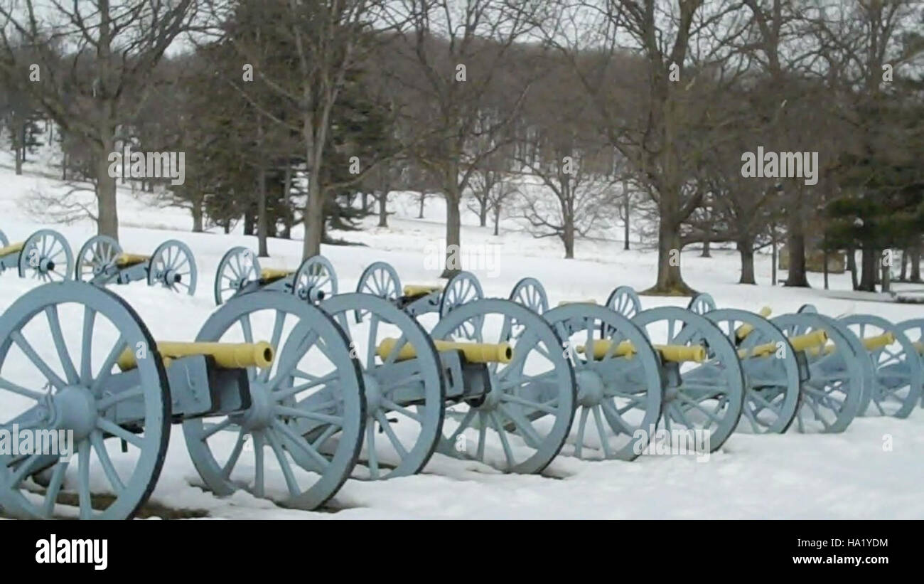 Artillery Park in Valley Forge National Historical Park preserves ...