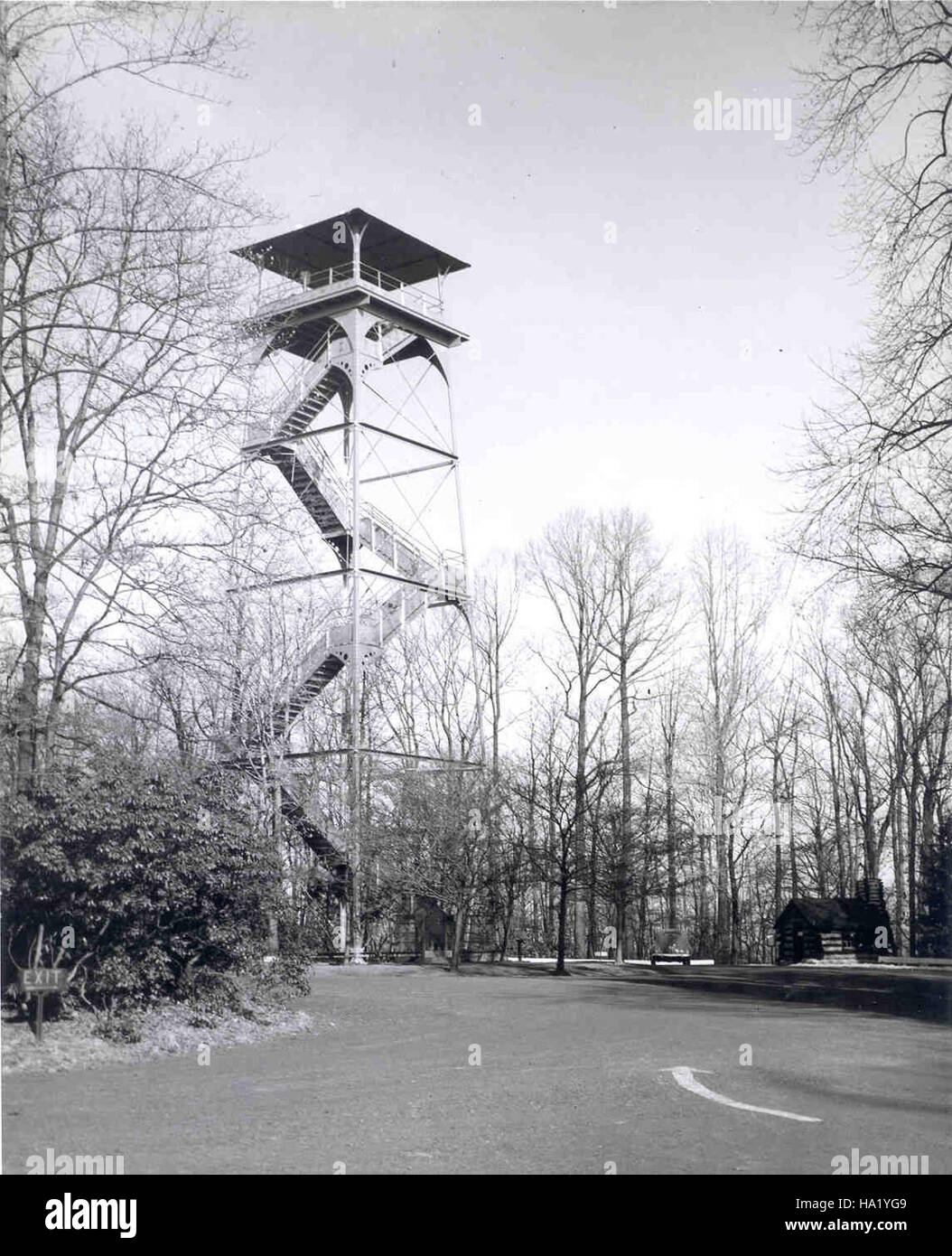 The Mount Joy Observation Tower at Valley Forge National Historical ...