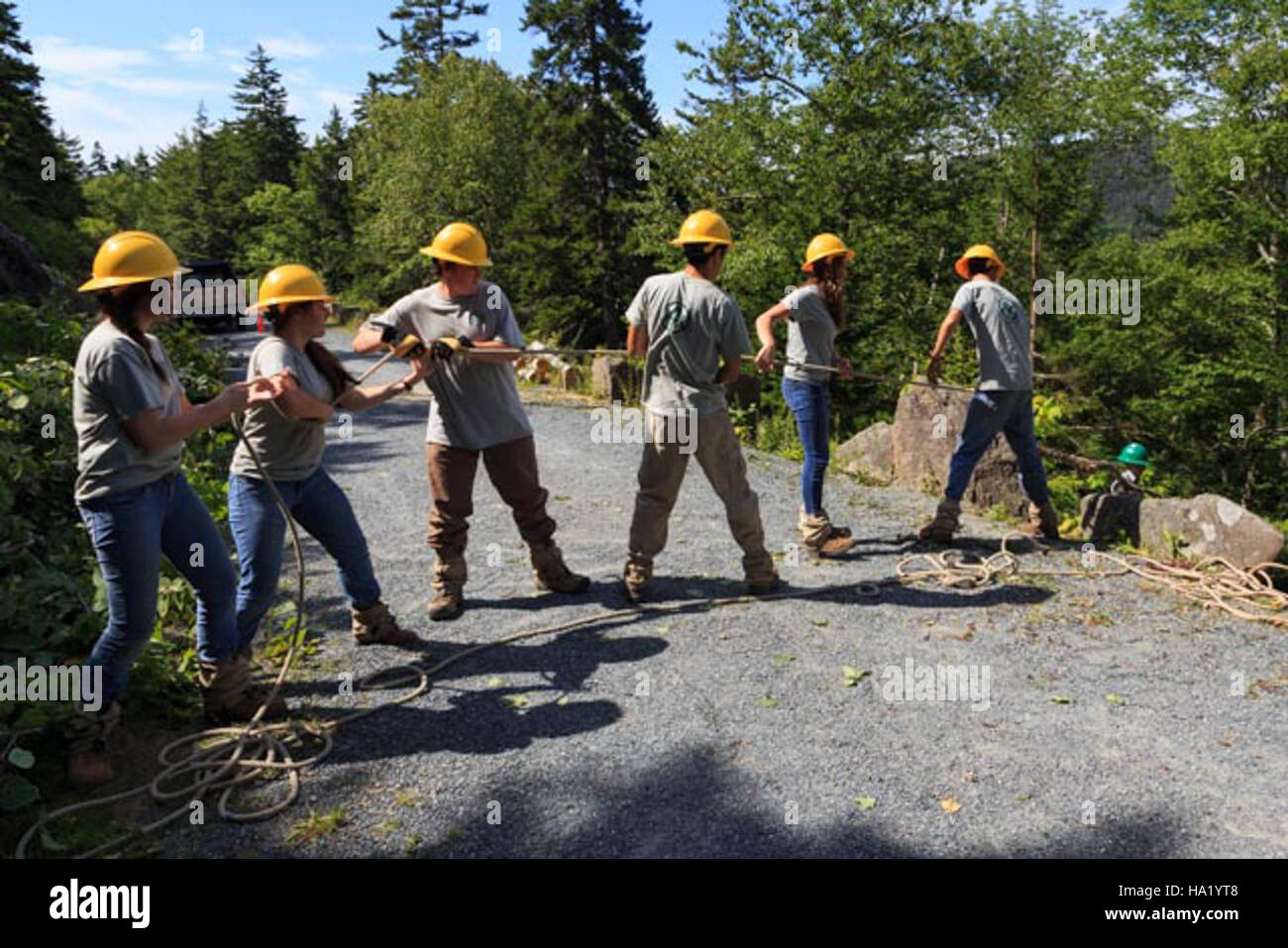 The American Youth Conservation Corps (AYCC) and Trail Crew contribute ...