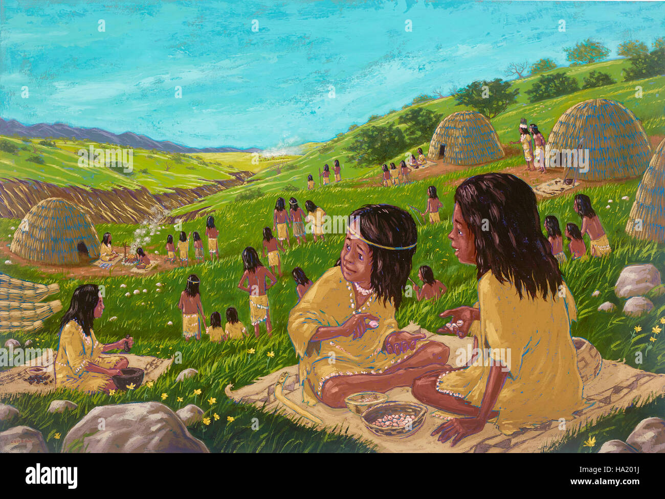 The Anza Trail Encounter - Tongva Perspective highlights the cultural ...