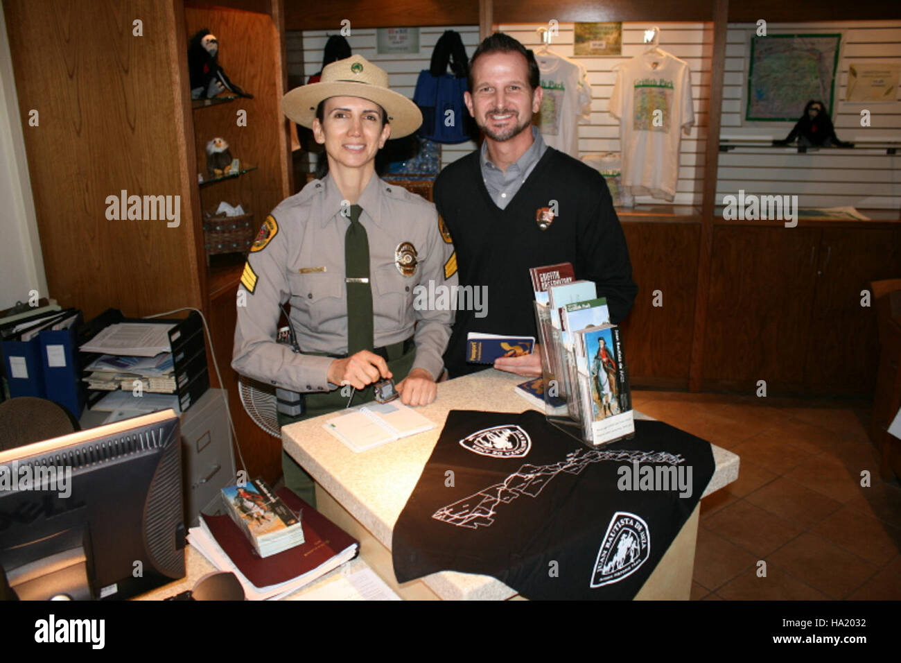 The Griffith Park Ranger Station, located along the Anza Trail ...