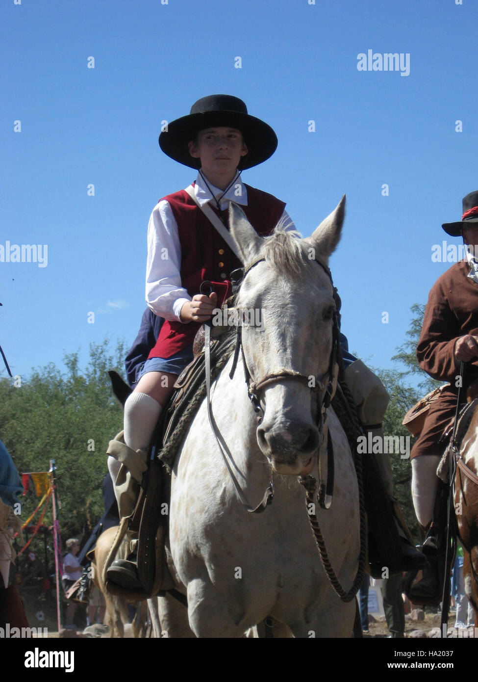 The Anza Expedition re-enactment ride at Anza Trail National Park ...