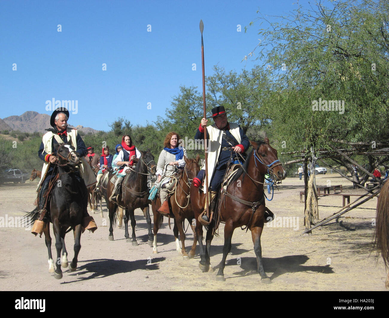 The re-enactment of the Anza Expedition departs from Tumacacori ...