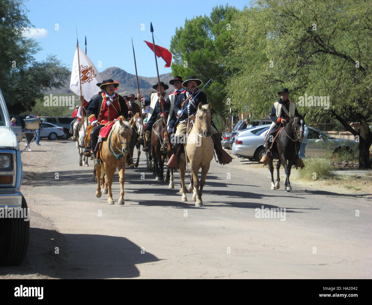 The Anza Expedition re-enactment ride in a National Park commemorates ...