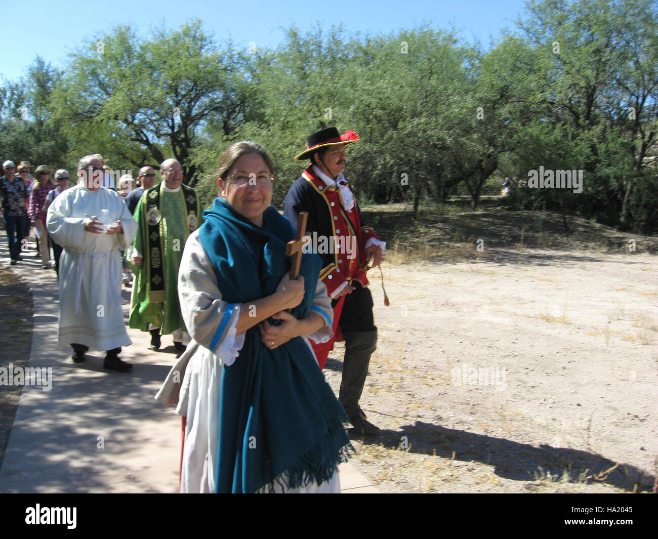 The Anza Expedition re-enactment departs from Tumacacori National ...